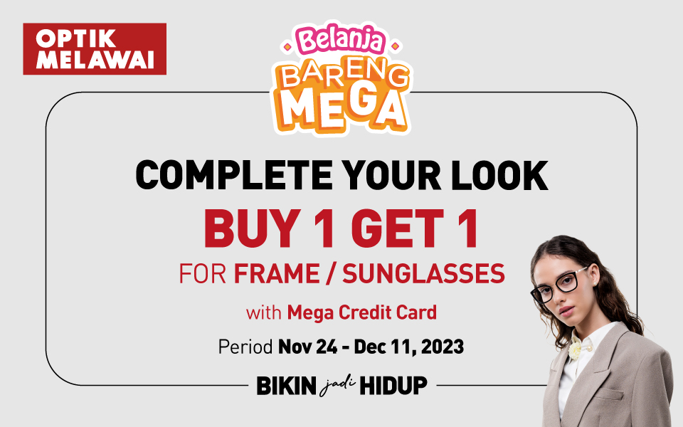 PromoOptik Melawai Buy 1 Get 1