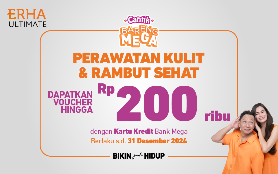Erha - Voucher Belanja hingga Rp200ribu