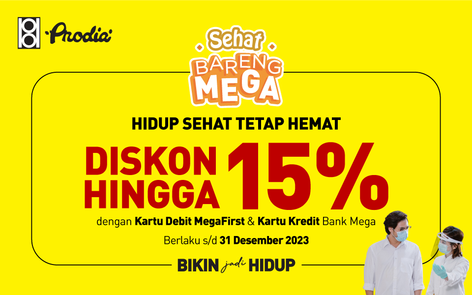 PromoProdia Diskon hingga 15%