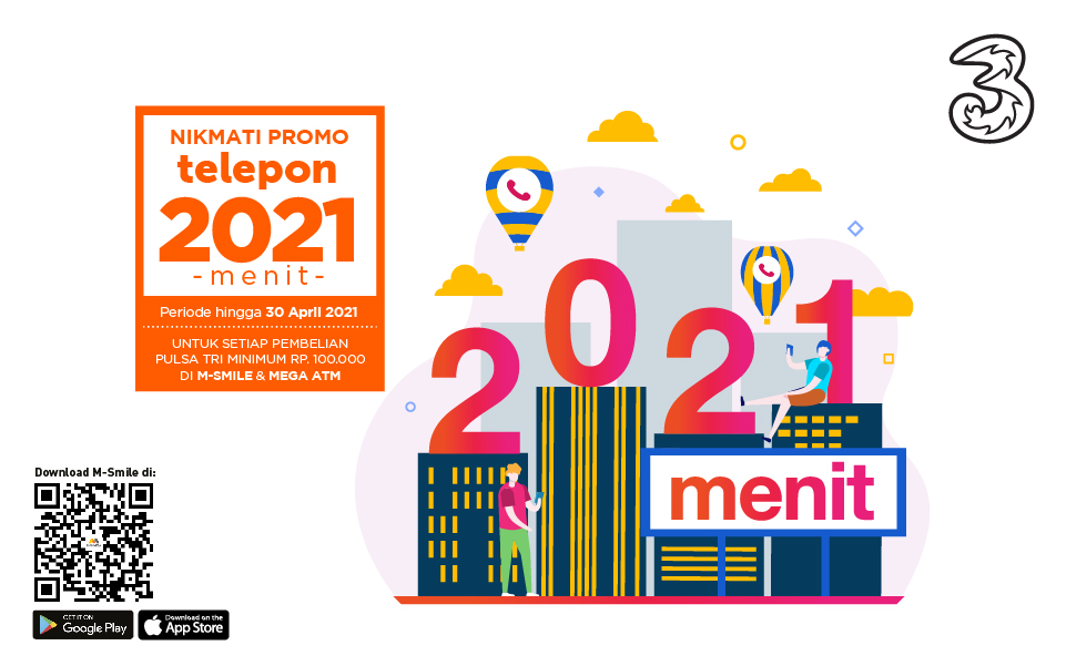 PromoTRI - NIKMATI PROMO TELEPON 2021 MENIT