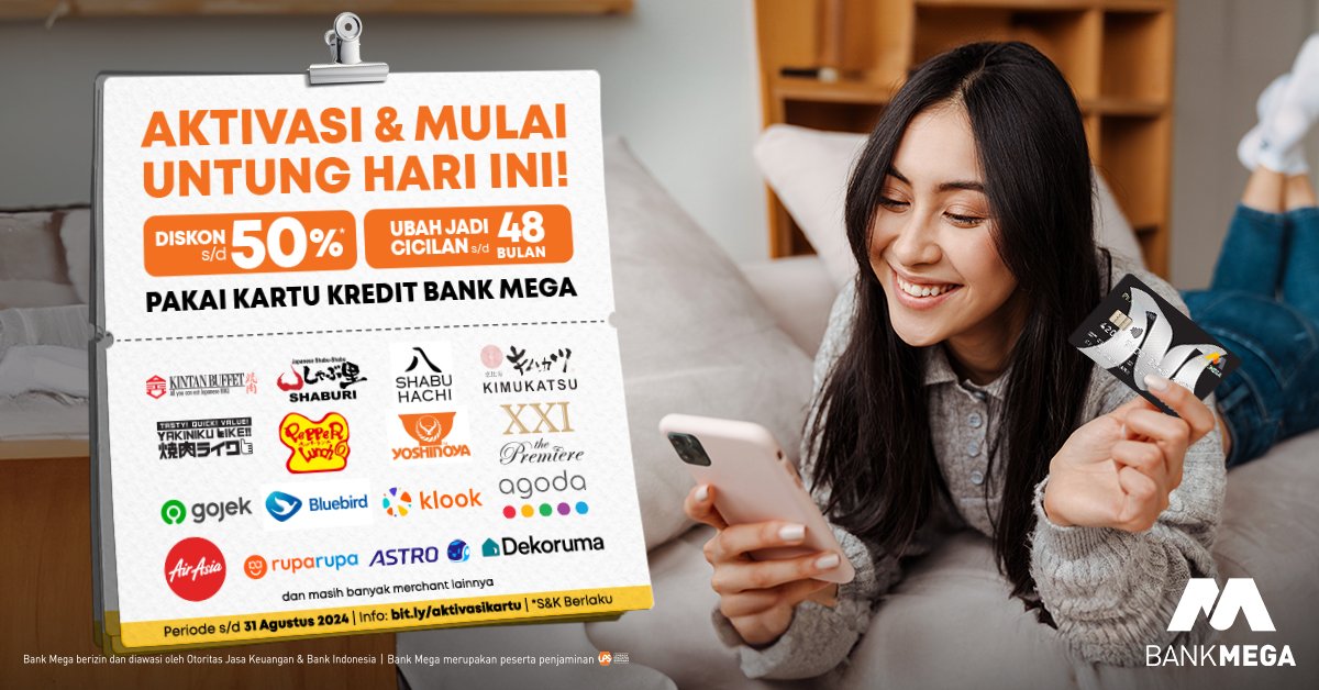 Aktivasi Kartu Kredit